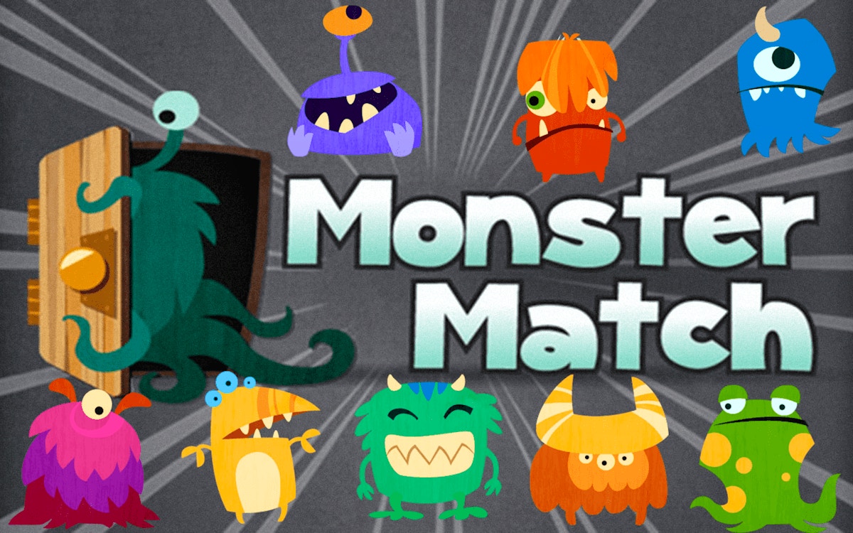 Monsters Match 🕹️ Play Now on GamePix