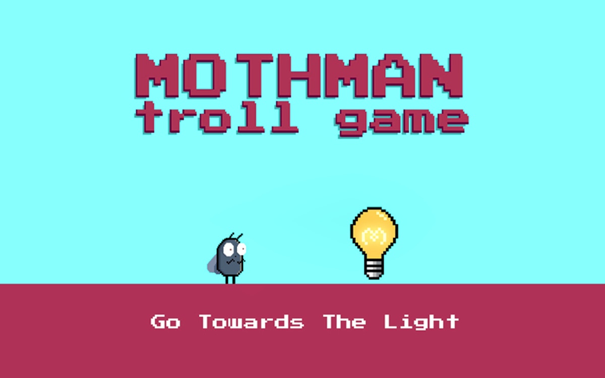 Mothman Death Troll Game 🕹️ Play Now on GamePix
