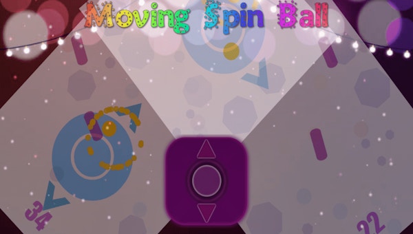 Moving Spin Ball 🕹️ Play Now on GamePix