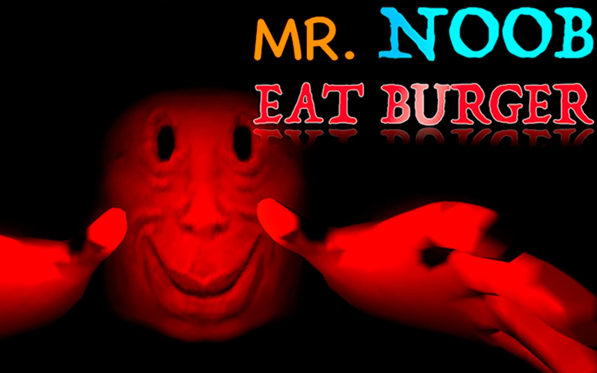 Mr. Noob Eat Burger 🕹️ Play Now on GamePix