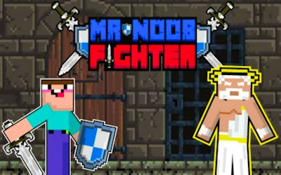 Mr Noob Fighter 🕹️ Pelaa nyt GamePixillä
