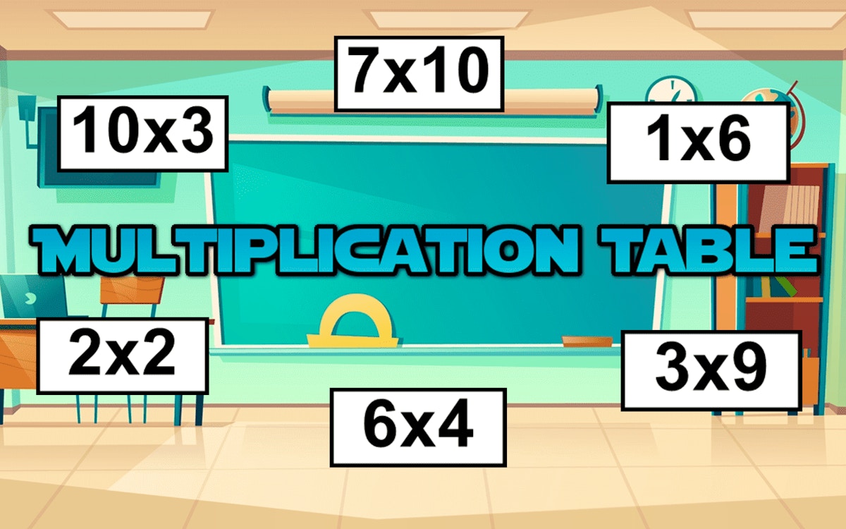 Multiplication Table 🕹️ Jogue Agora no GamePix
