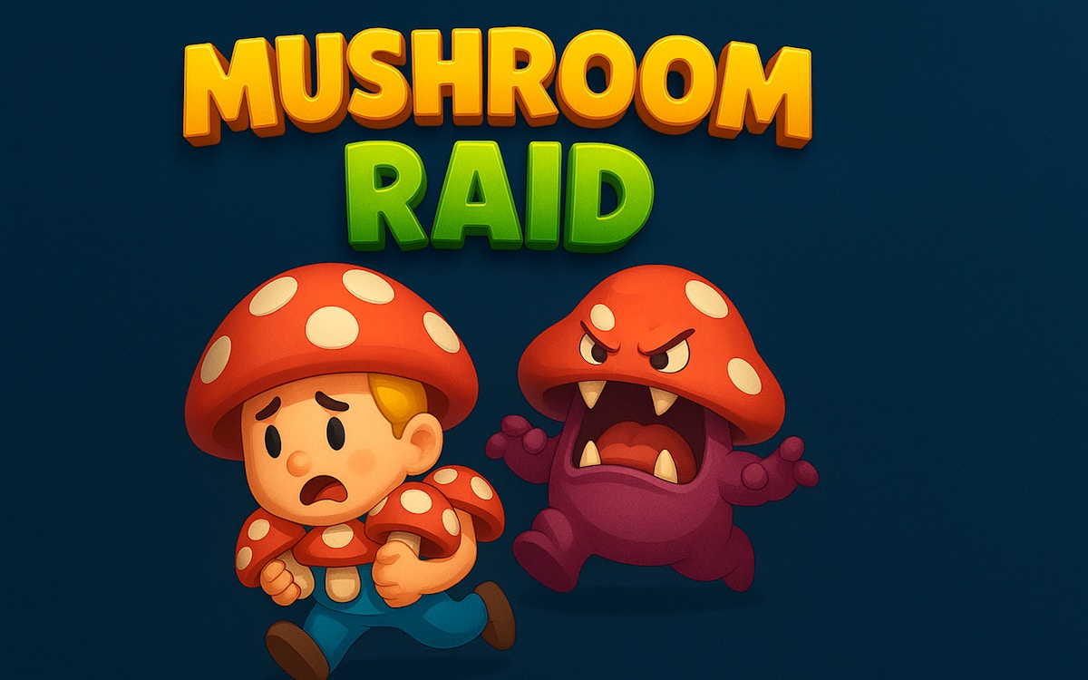 Mushroom Raid 🕹️ Joue Maintenant sur GamePix