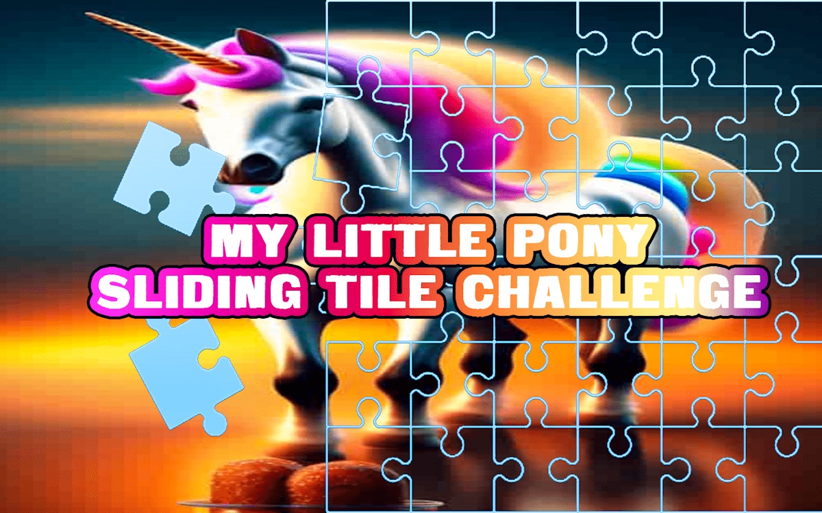My Little Pony Sliding Tile Challenge 🕹️ Play Now on GamePix