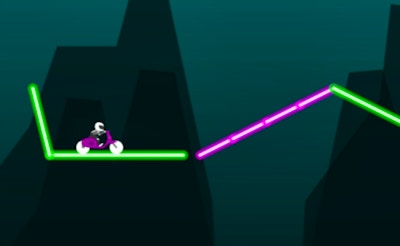 Neon Biker 🕹️ Play Now on GamePix