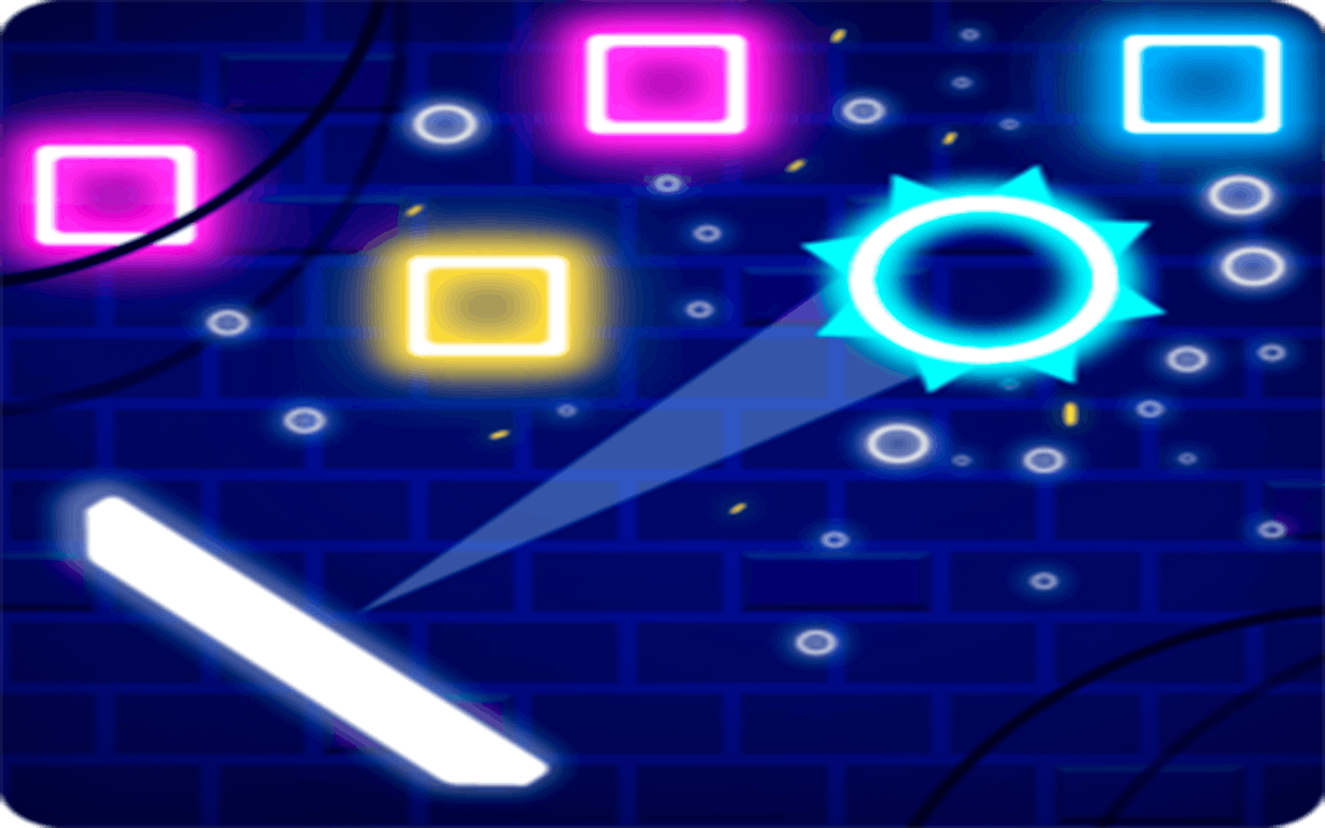 Neon Bricks 🕹️ Play Now on GamePix
