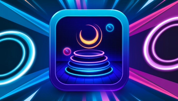 Neon Jump 🕹️ Play Now on GamePix