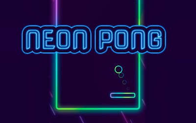 Neon Pong 🕹️ Play Now on GamePix