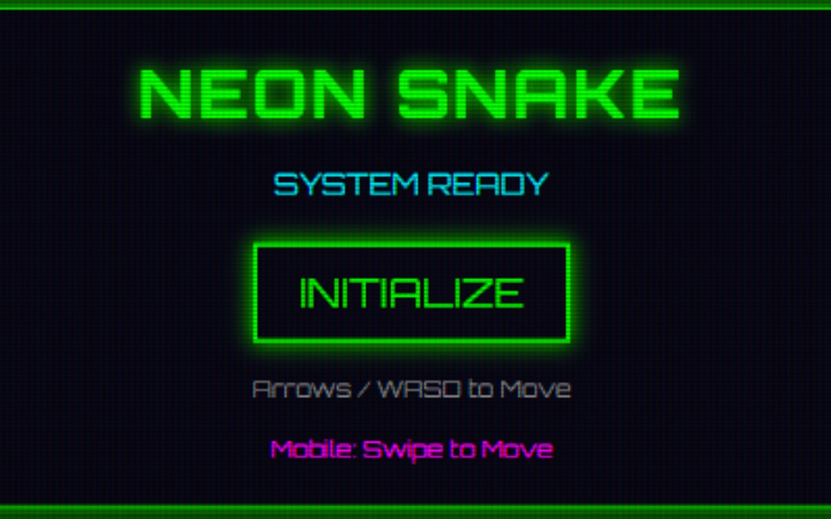 Neonsnake 🕹️ Speel nu op GamePix