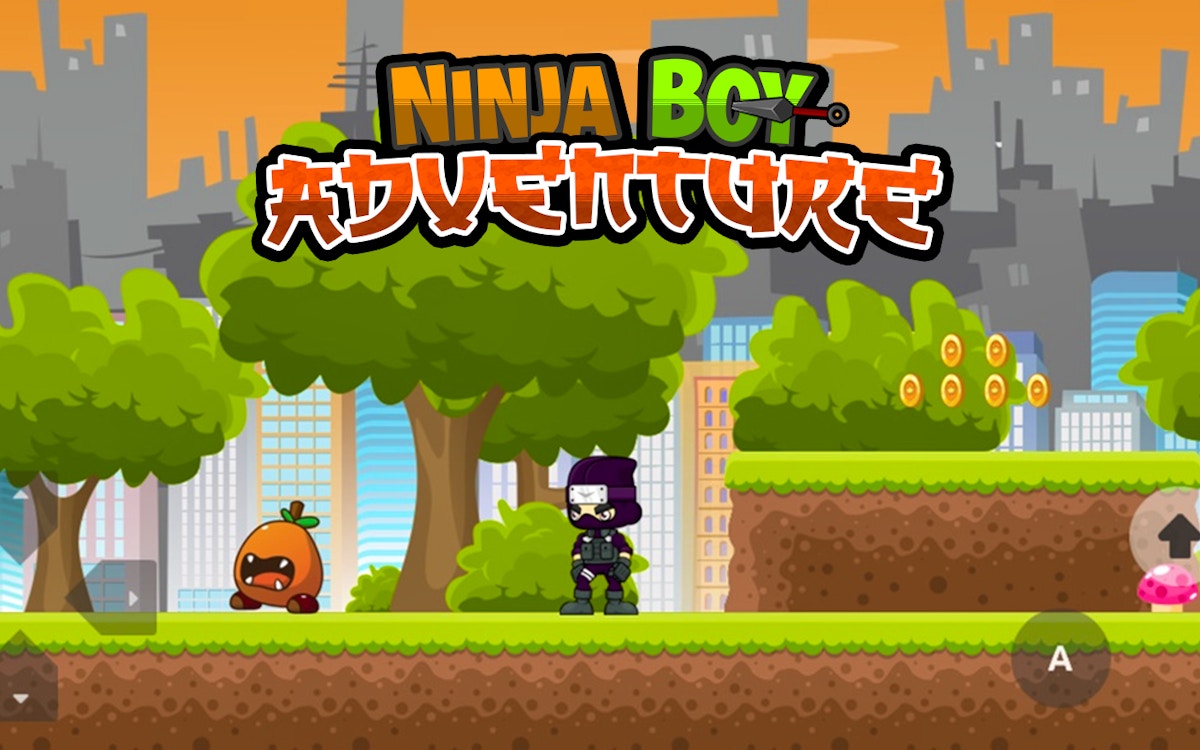 Ninja Boy Adventure 🕹️ Play Now on GamePix