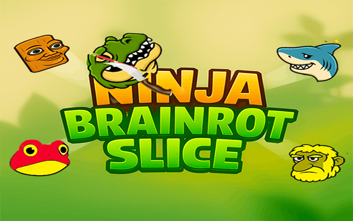 Ninja Brainrot Slice 🕹️ Jetzt spielen auf GamePix