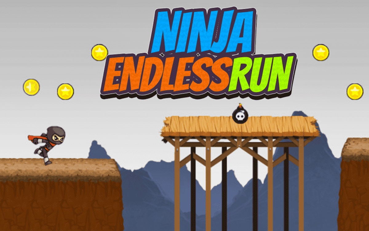 Ninja Endless Run 🕹️ Joue Maintenant sur GamePix