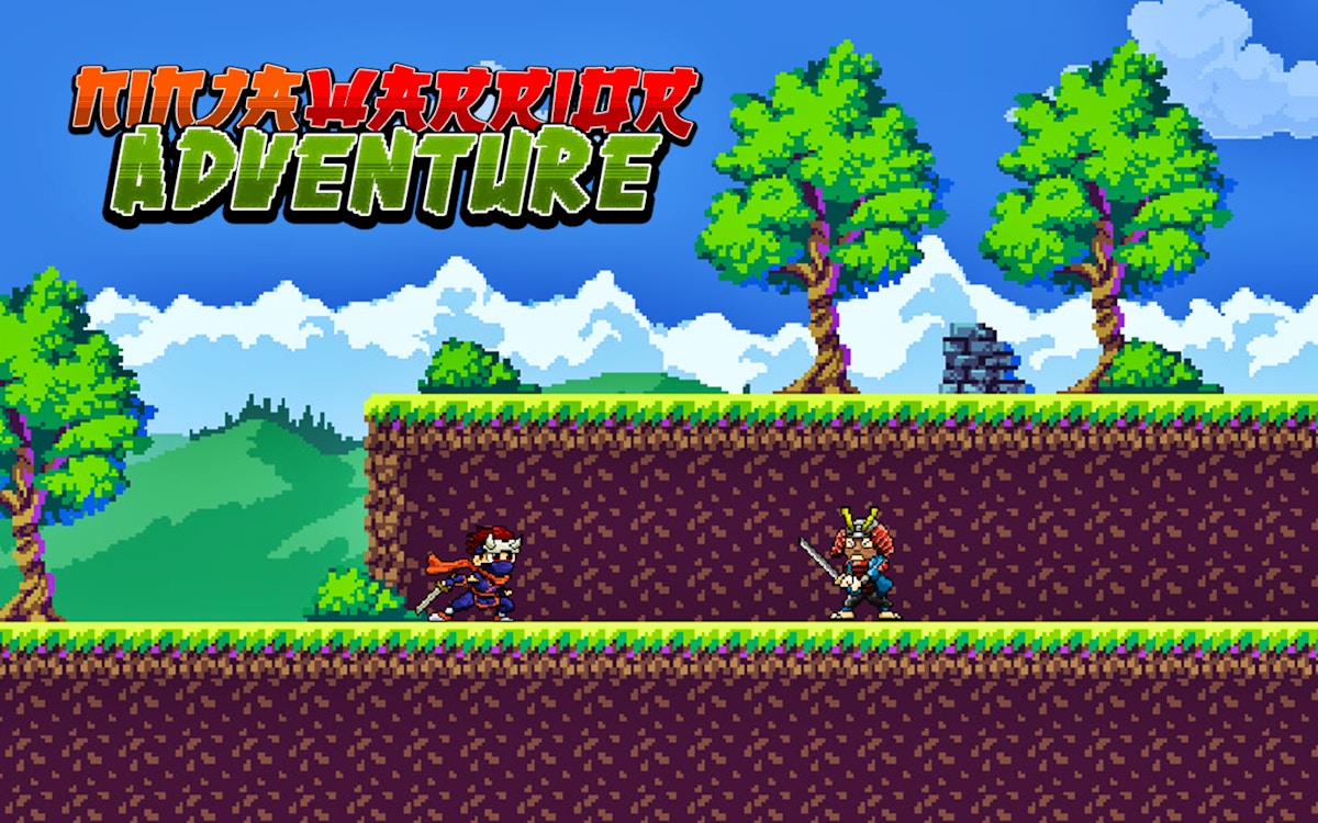 Ninja Warrior Adventure 🕹️ Play Now on GamePix