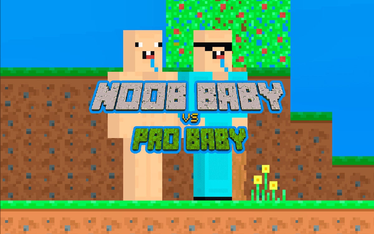 Noob Baby Vs Pro Baby 🕹️ Play Now on GamePix