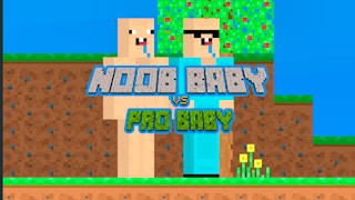 Noob Baby Vs Pro Baby 🕹️ Play Now on GamePix