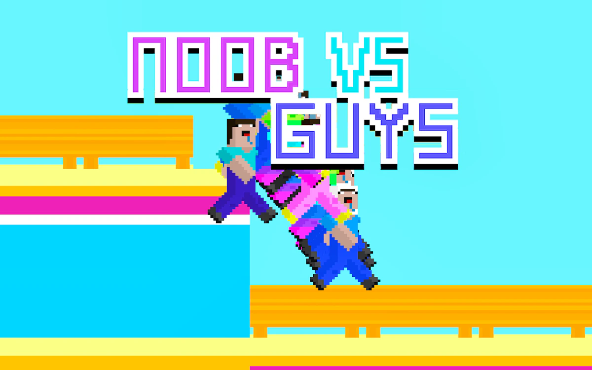 Noob Vs Guys 🕹️ Play Now on GamePix