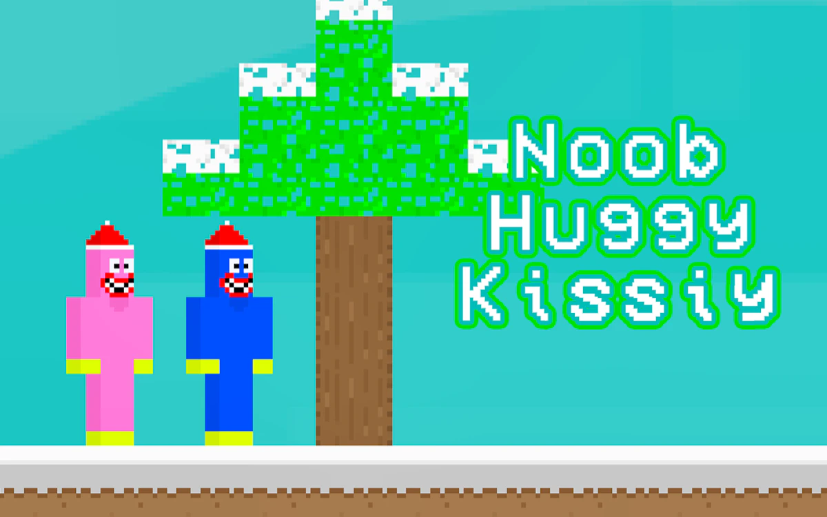 Noob Huggy Kissiy 🕹️ Play Now on GamePix