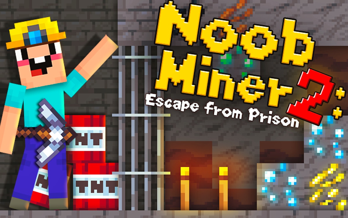 Noob Miner 2: Escape From Prison 🕹️ Play Now on GamePix