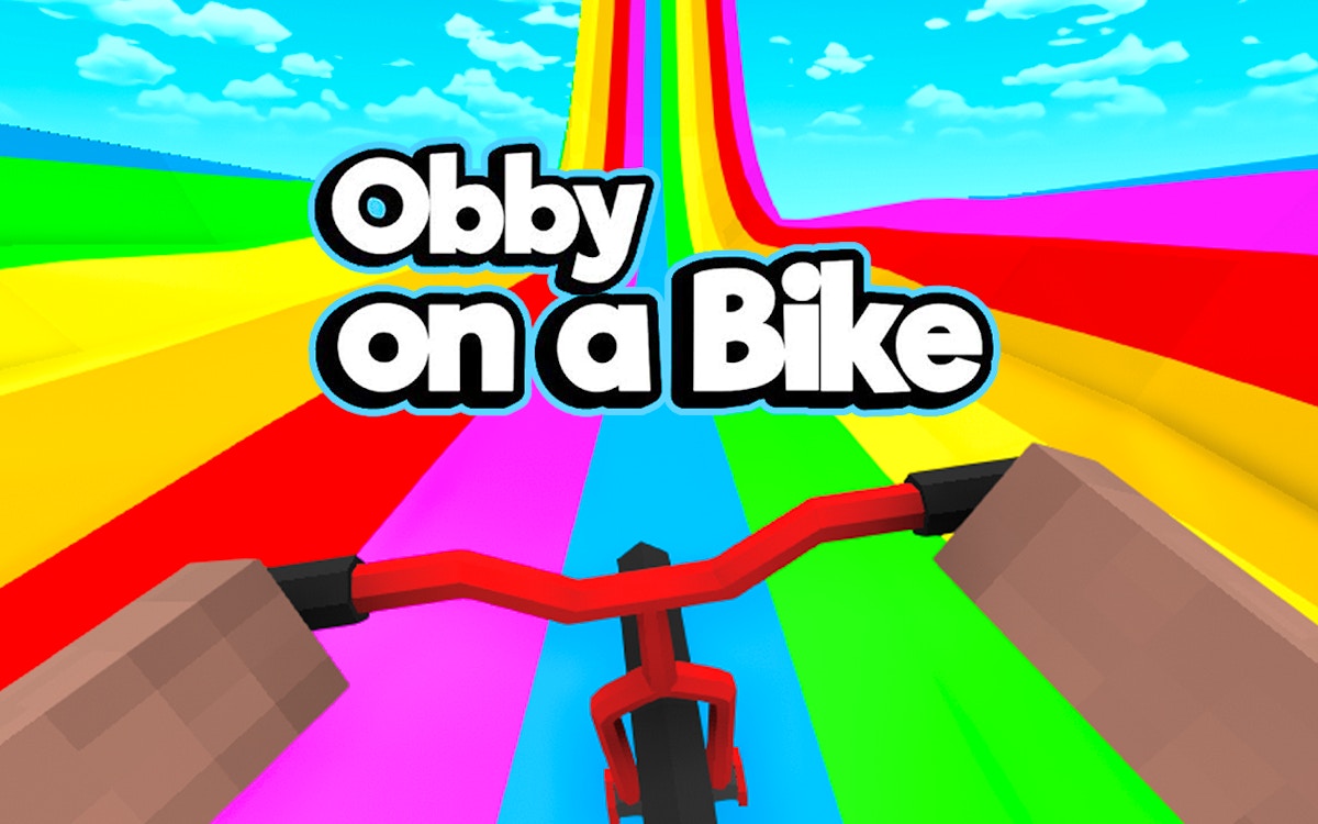 Noob: Obby On A Bike 🕹️ Play Now on GamePix