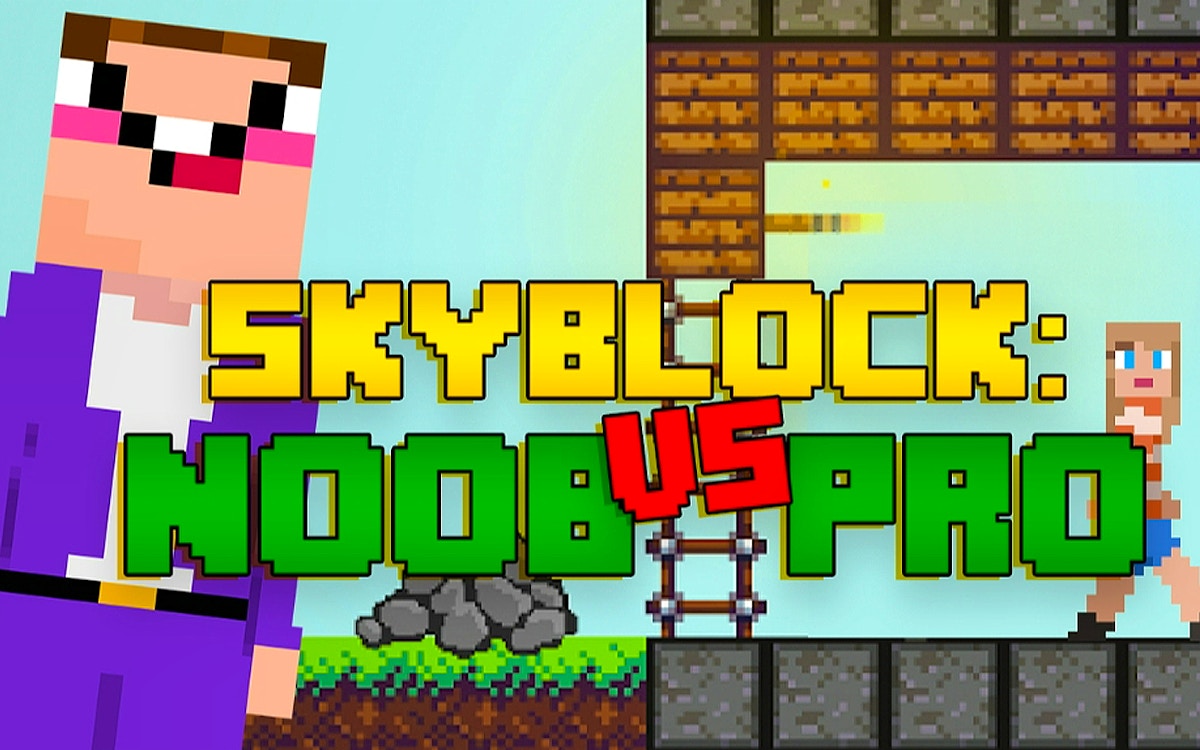 Noob Skyblock 🕹️ Play Now on GamePix