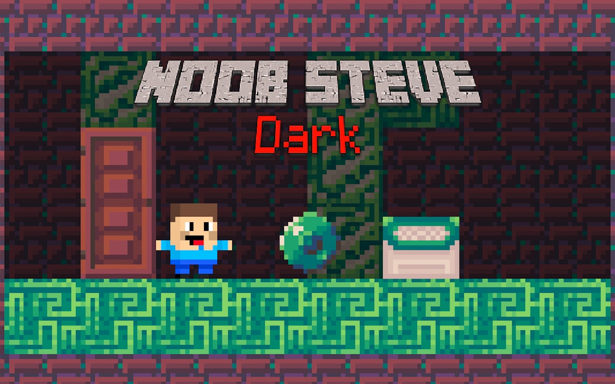Noob Steve Dark 🕹️ Play Now on GamePix
