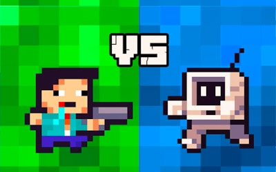 Noob Super Agent Vs Robots 🕹️ Play Now on GamePix
