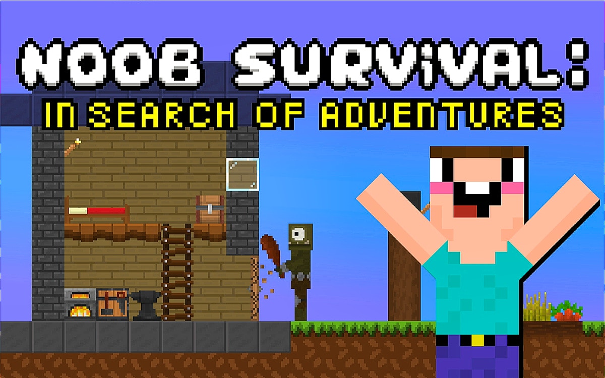 Noob Survival: In Search Of Adventures 🕹️ Play Now on GamePix