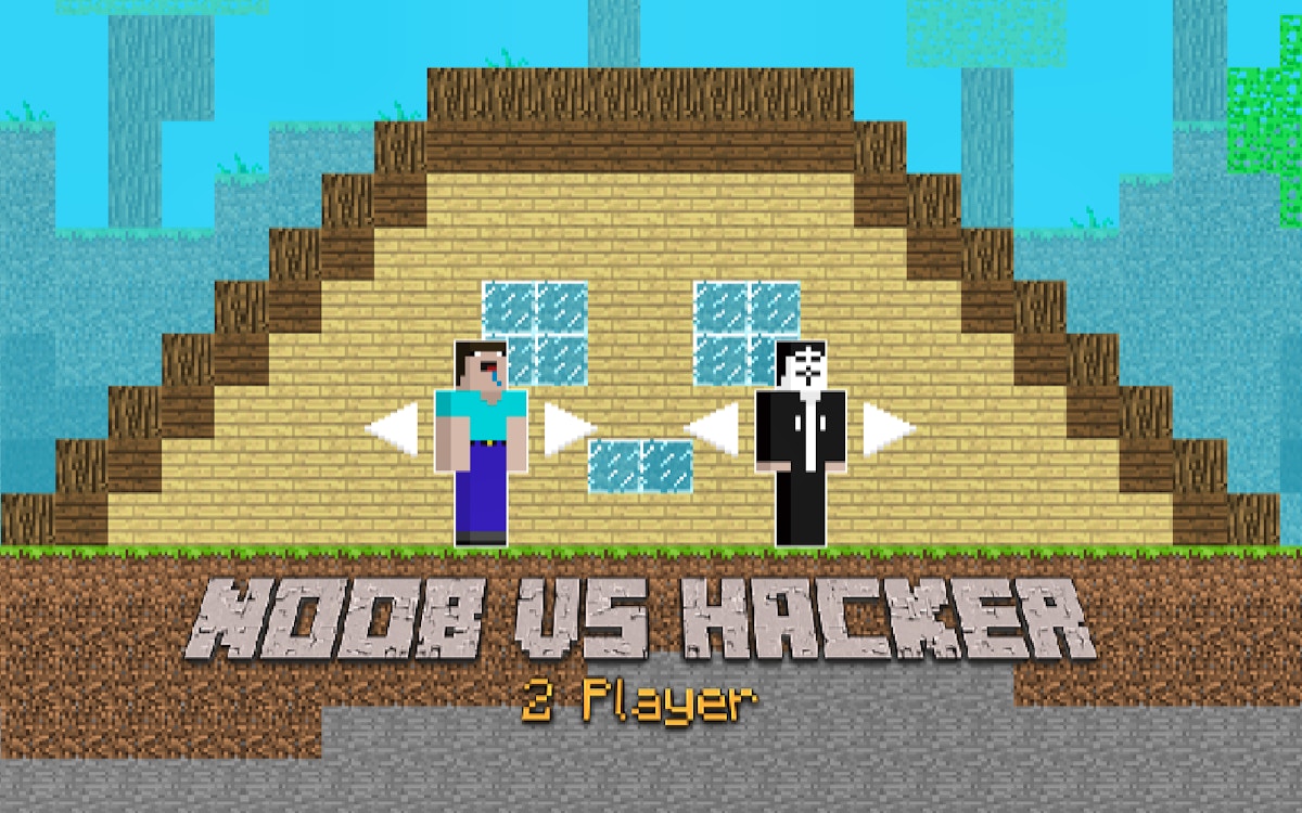 Noob Vs Hacker - 2 Player 🕹️ Play Now on GamePix