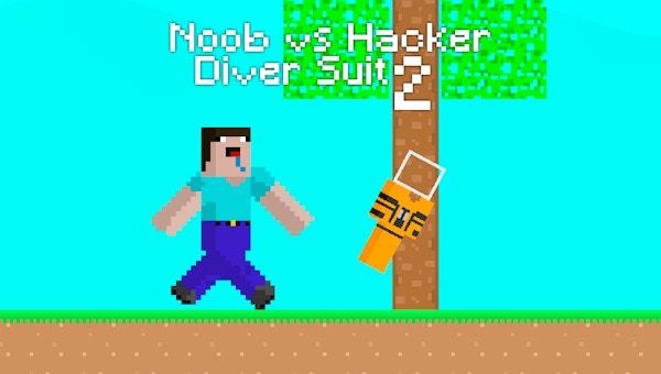 Noob Vs Hacker Diver Suit 🕹️ Play Now on GamePix