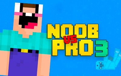 Noob Vs Pro 3 🕹️ Play Now on GamePix