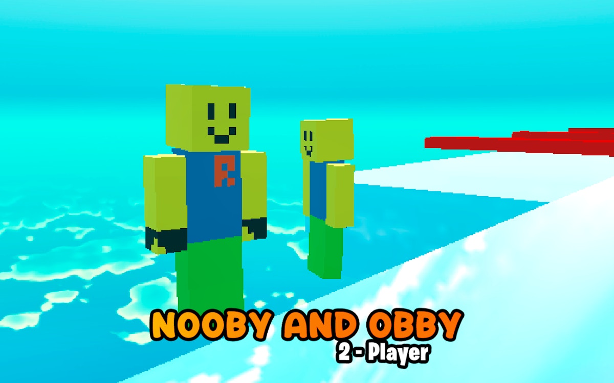Nooby And Obby 2 Player 🕹️ Play Now on GamePix