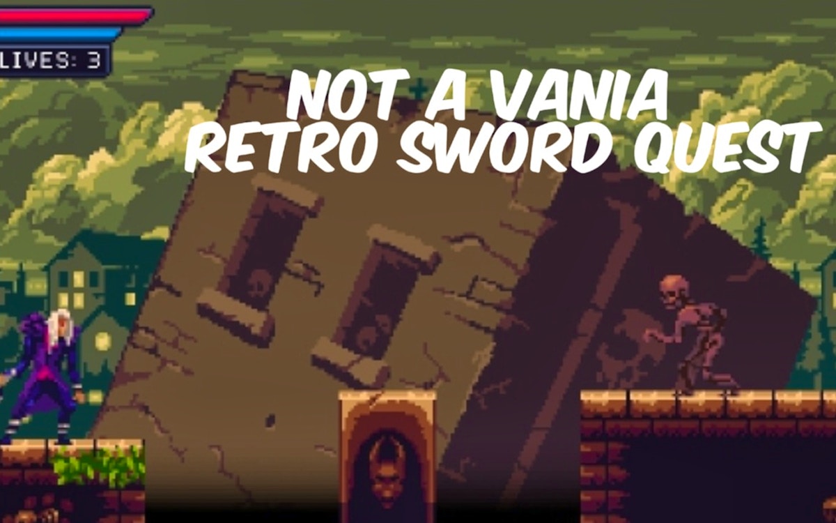 Not A Vania: Retro Sword Quest 🕹️ Play Now on GamePix