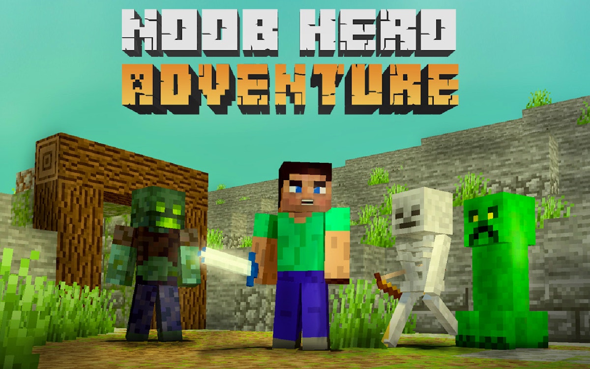 Noob Hero Adventure 🕹️ Play Now on GamePix