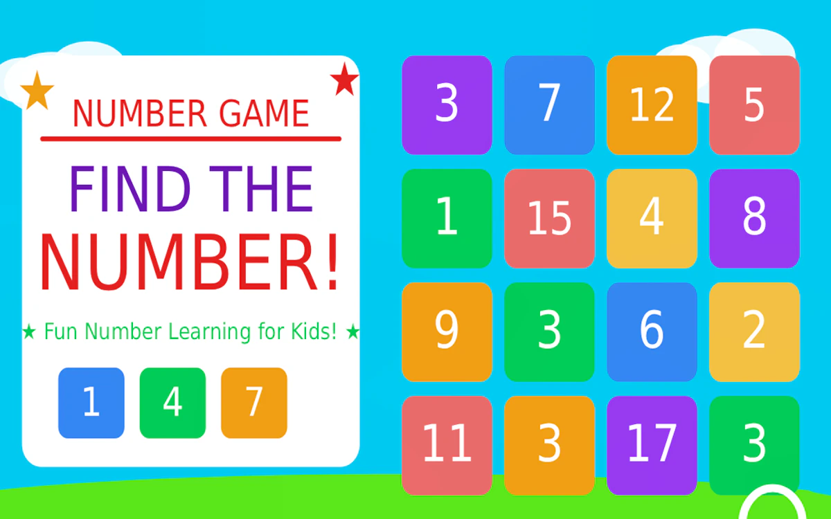 Number Game - Find The Number 🕹️ Play Now on GamePix