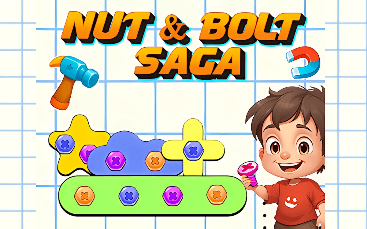 Nut And Bolt Saga 🕹️ Play Now on GamePix