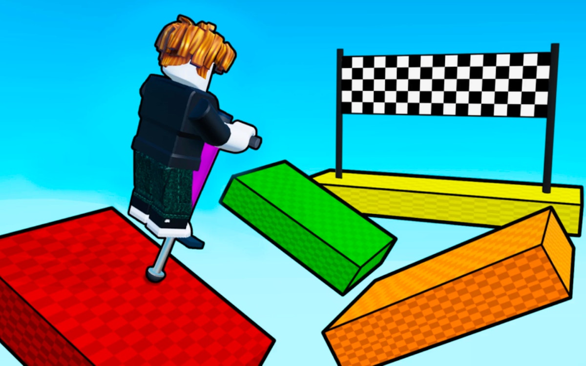Obby Pogo Parkour! 🕹️ Zagraj teraz na GamePix