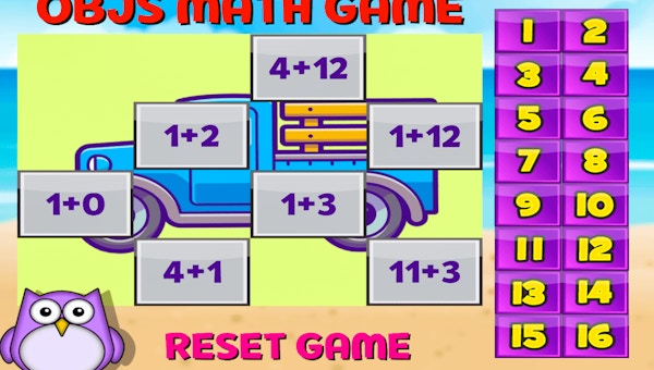 Objects Math Game 🕹️ Play Now on GamePix
