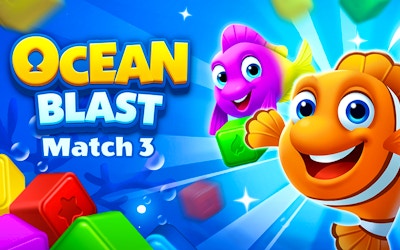 Ocean Blast Match 3 🕹️ Play Now on GamePix