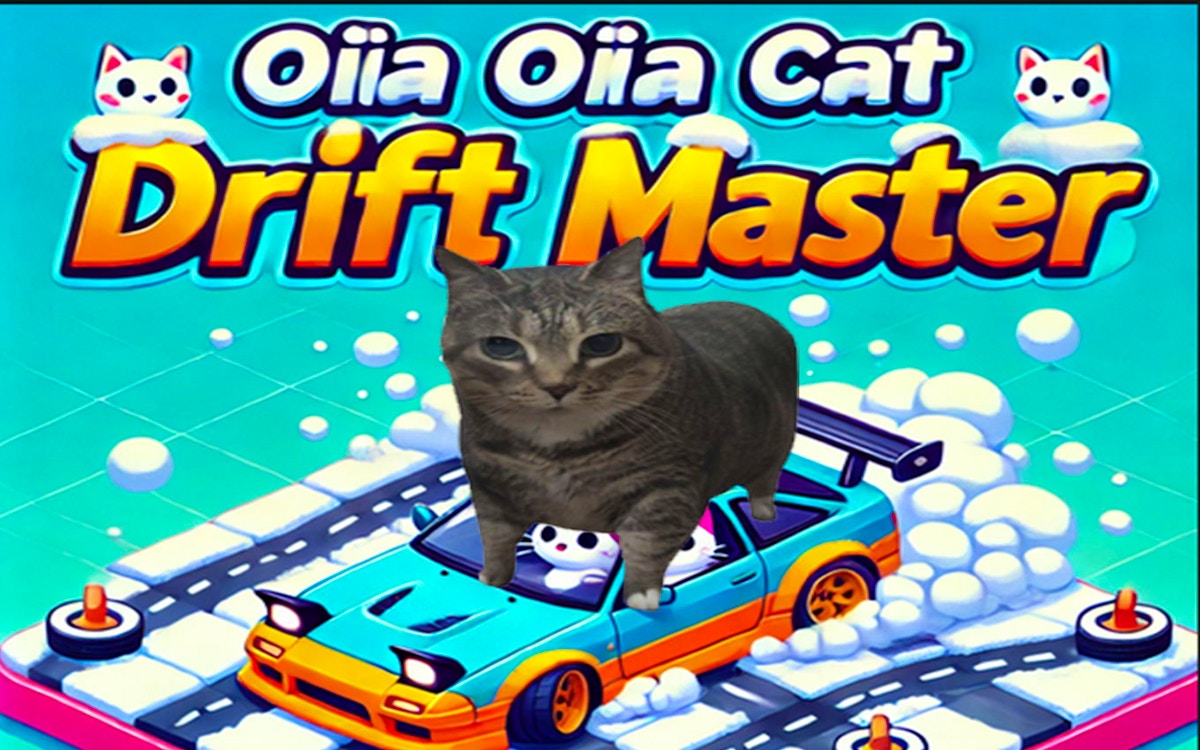 Oiia Oiia Cat Drift Master 🕹️ Play Now on GamePix
