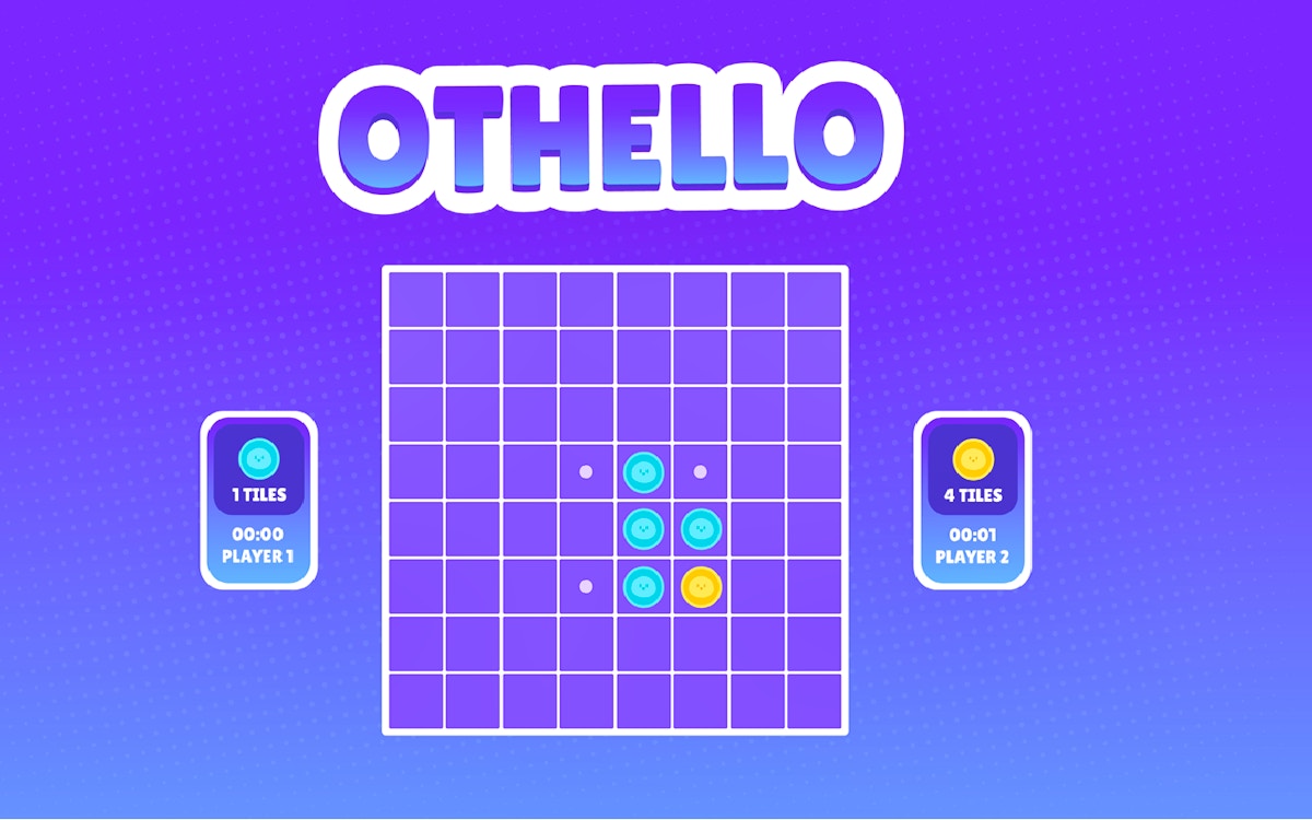 Othello 🕹️ Jetzt spielen auf GamePix
