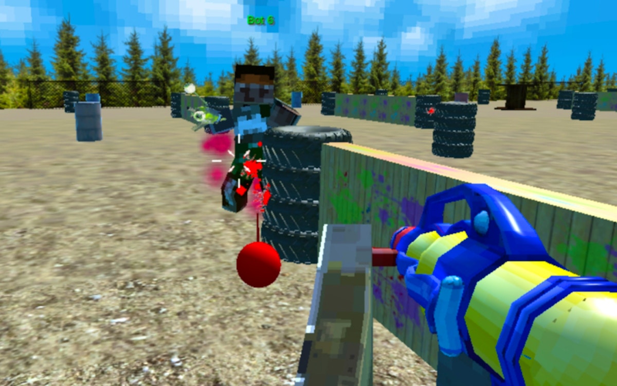 Paintball Fun Shooting Multiplayer 🕹️ Play Now on GamePix