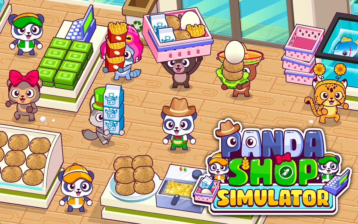 Panda Shop Simulator 🕹️ Play Now on GamePix
