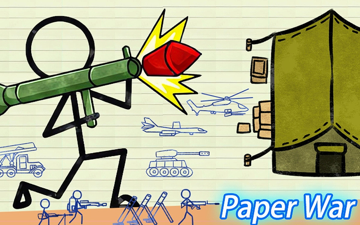 Paper War 🕹️ Play Now on GamePix