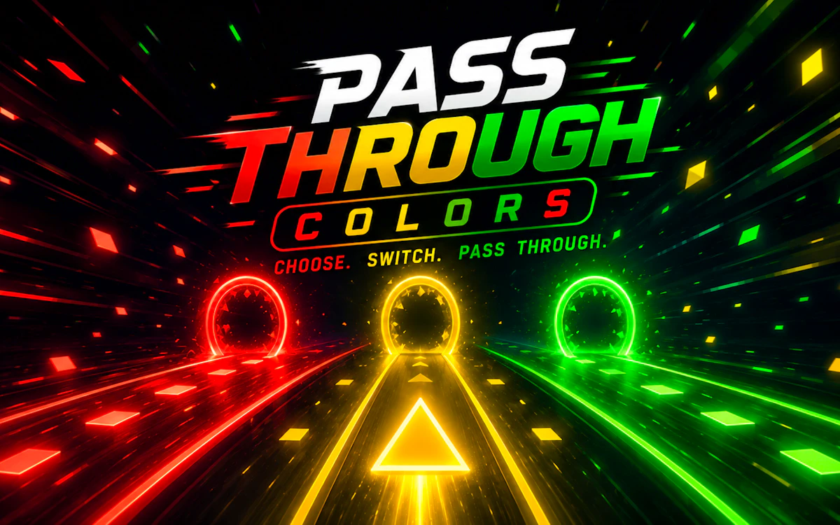 Pass Through Colors 🕹️ Joue Maintenant sur GamePix