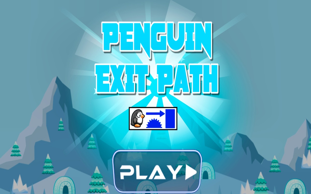 Penguin Exit Path 🕹️ Play Now on GamePix