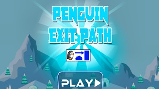 Penguin Exit Path 🕹️ Play Now on GamePix