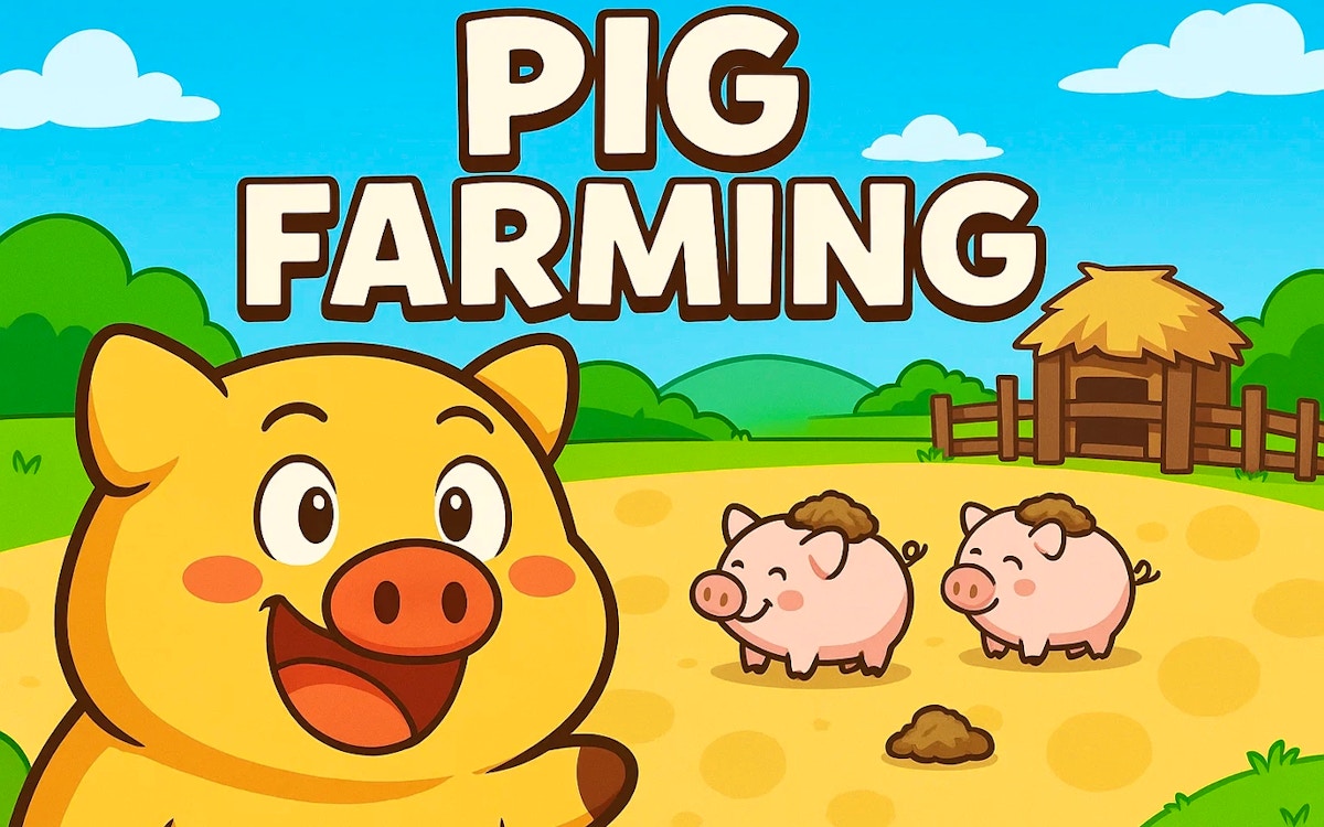 Pig Farming 🕹️ Play Now on GamePix