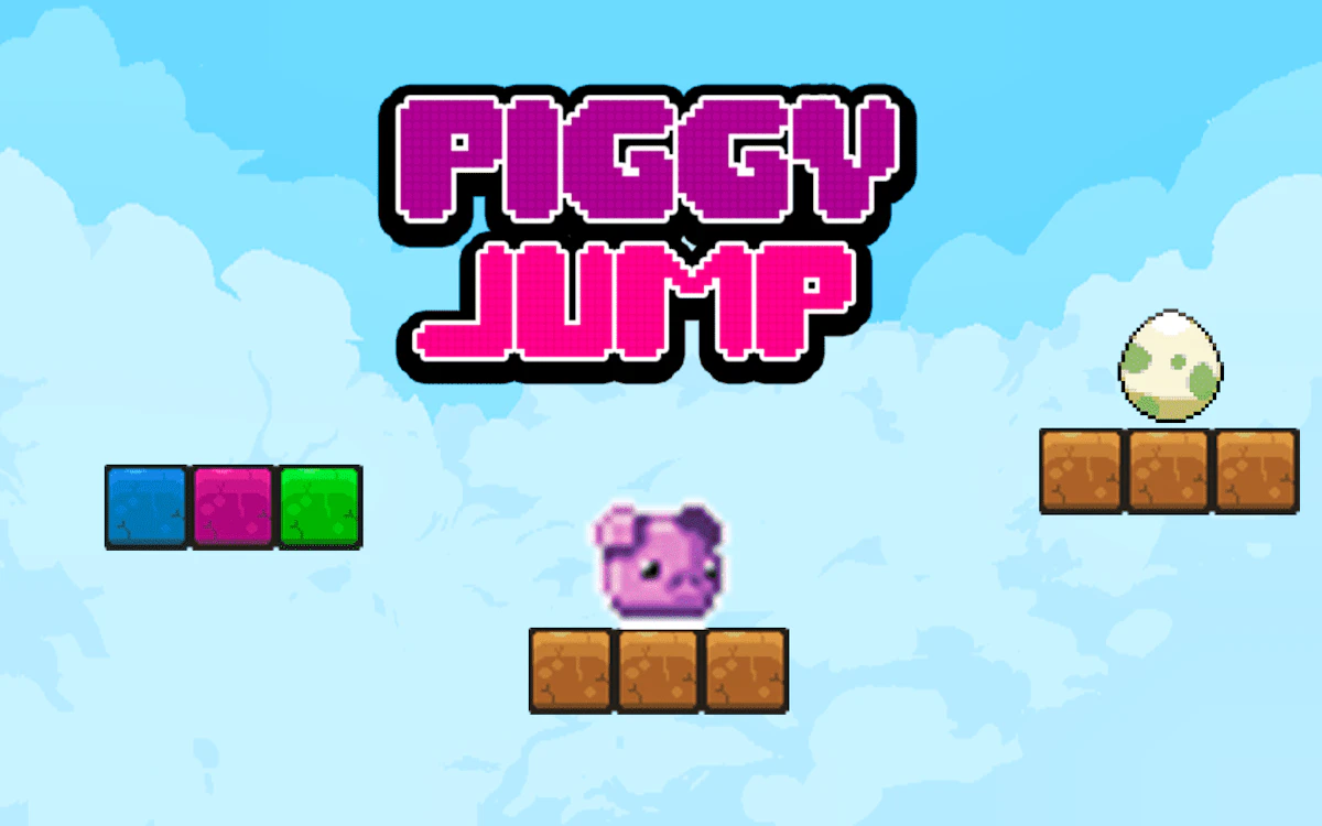 Piggy Jump 🕹️ Play Now on GamePix