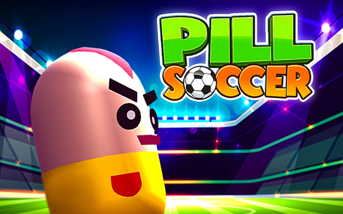 Pill Soccer 🕹️ Play Now on GamePix