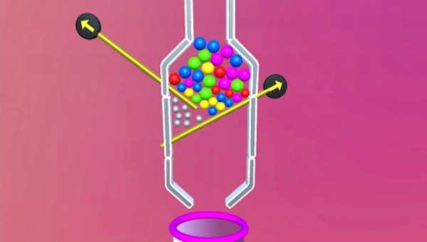 Pin And Balls 🕹️ Play Now on GamePix